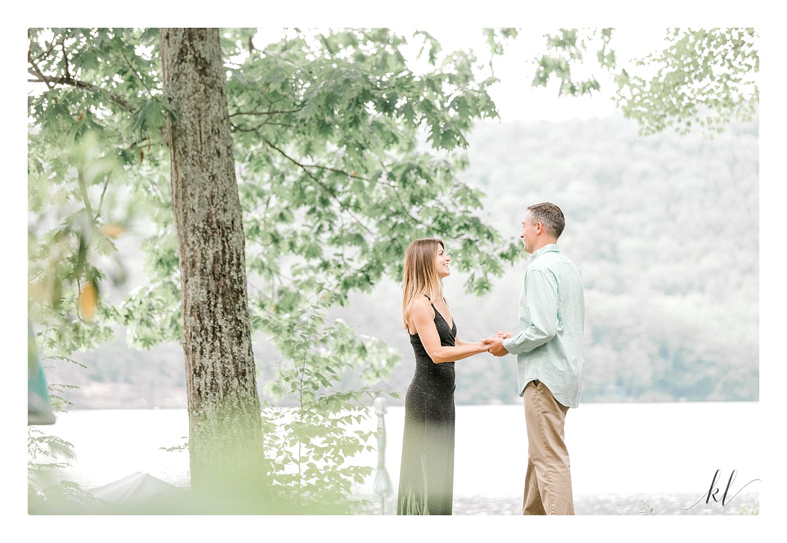 Rustic Engagement Photos | Swanzey NH | K. Lenox Photography