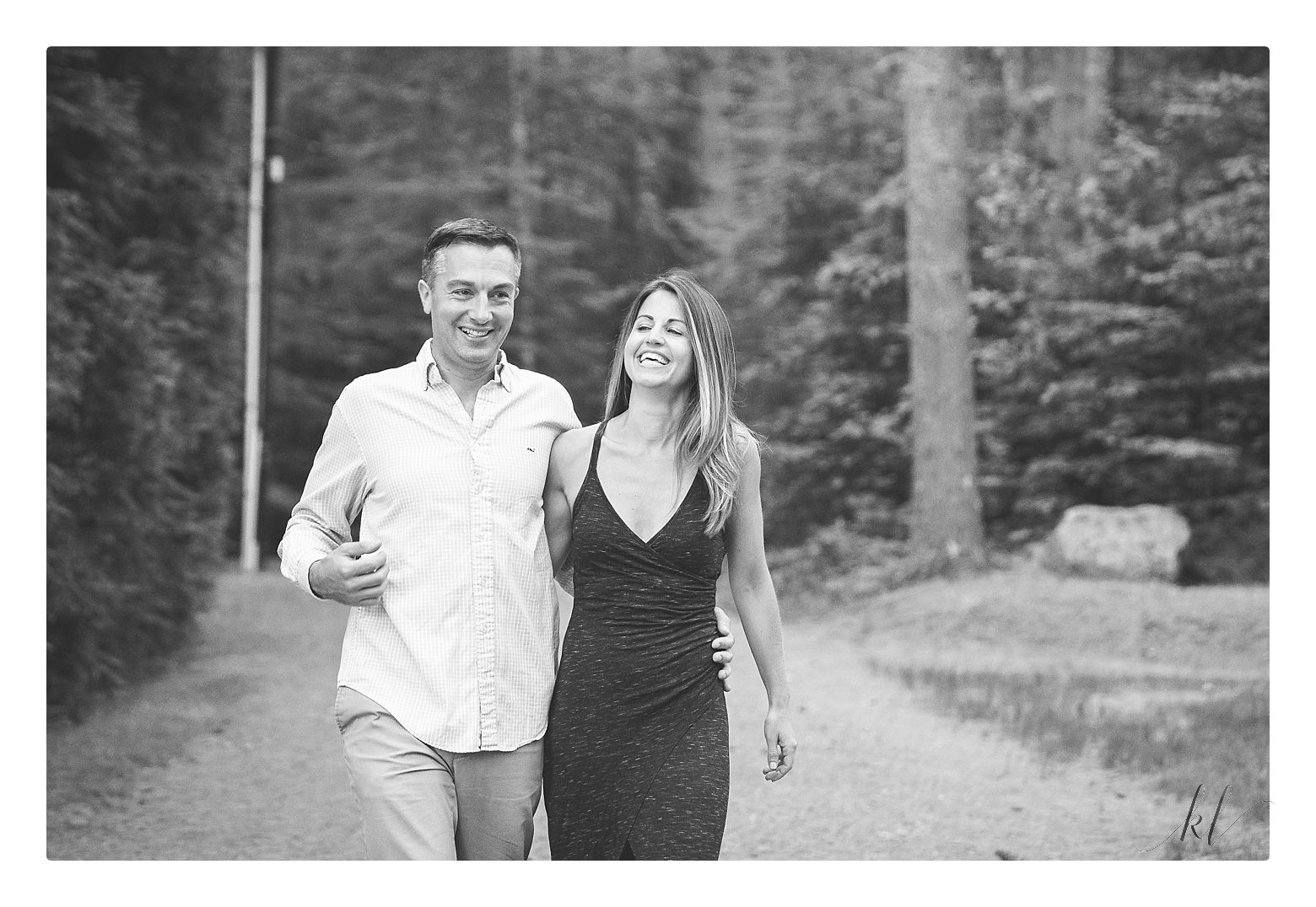 Rustic Engagement Photos | Swanzey NH | K. Lenox Photography