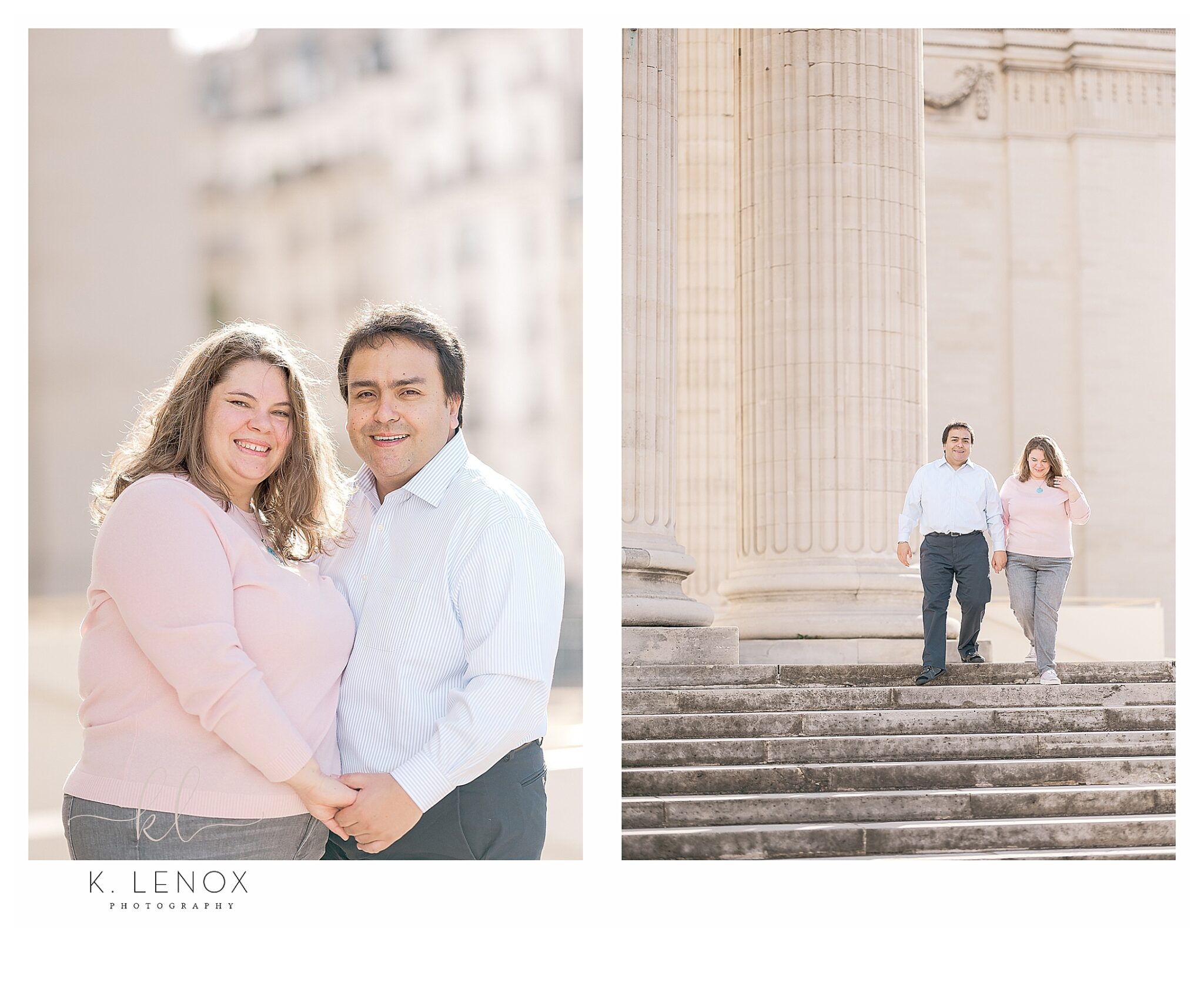 Sam And German's Paris Engagement Session