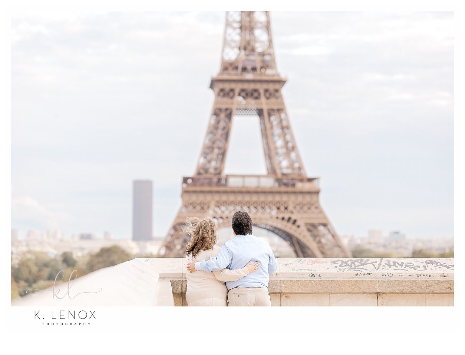 Sam And German's Paris Engagement Session