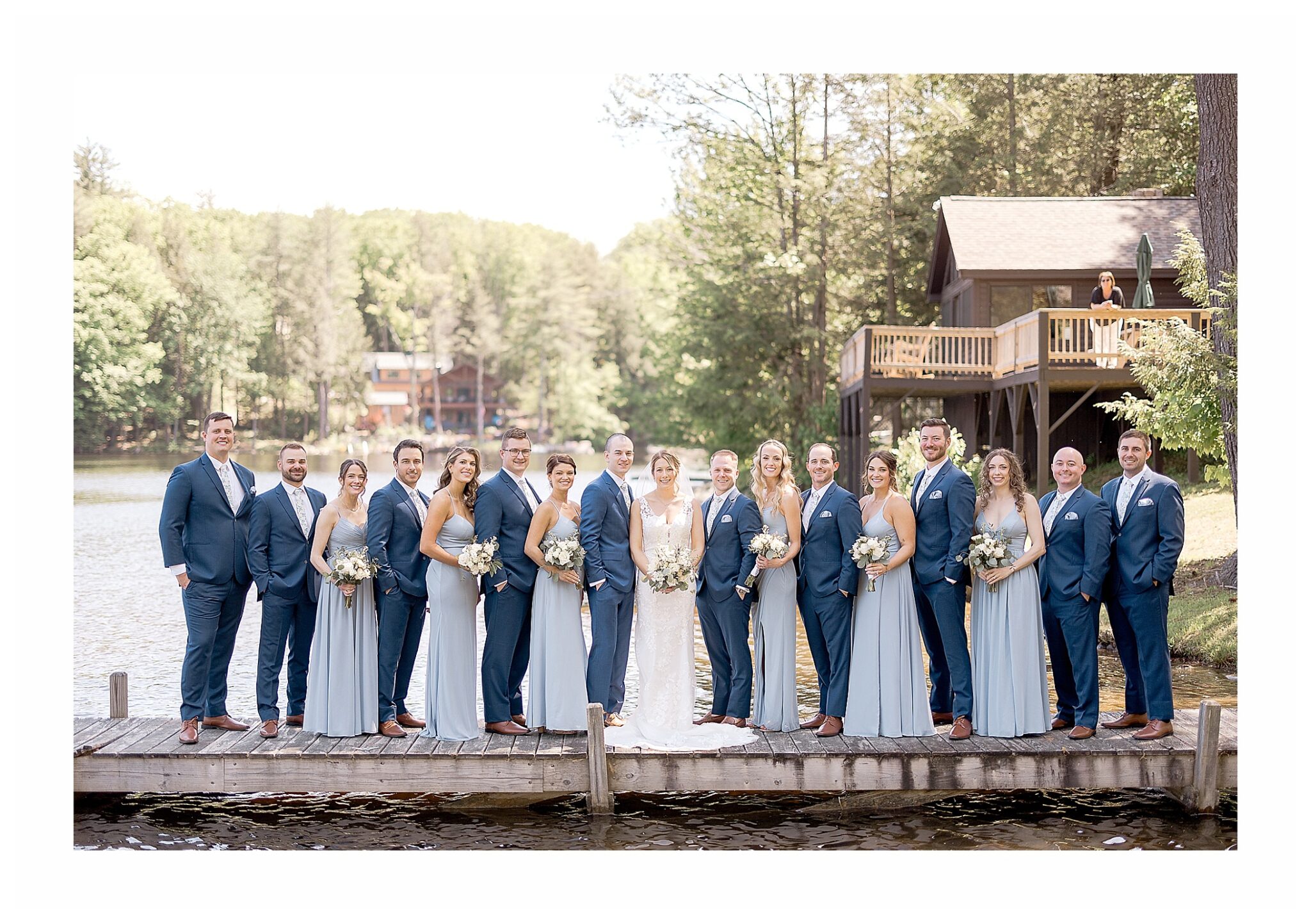Courtney And Matt's Lake Shore Village Resort Wedding